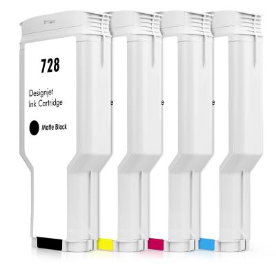 China Betcolor Compatible Multi-Color Full Cartridge 728 with Chip for HP DesignJet T730 T830 100% Guarantee 1:1 Replacement for sale