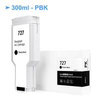 China Betcolor 727 Re-Manufactured Ink Cartridge 6 Colors 300ml One Time Chip for HP PT920 T1500 T2500 for sale