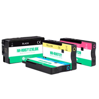 China Re-Manufactured HP Designjet 712 Ink Cartridge 80ML 29ML High Quality Wholesale for sale