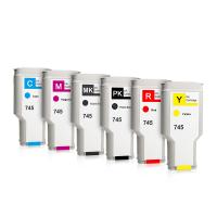 China Betcolor745 Compatible 300ml Disposable Ink Cartridge for HP Designjet Z2600 Z5600 Pigment Full Color for sale