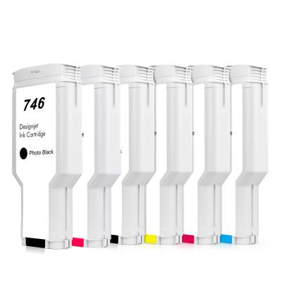 China Betcolor 300ml 746 Premium Compatible Pigment Ink Cartridge for HP DesignJet Z6 Z9 for sale