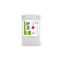 China Betcolor 847B Compatible Dye Ink 400ml Disposable Chip for HP DesignJet T1600 T2600 T1700 for sale