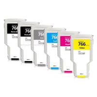 China Betcolor 766 Compatible Ink Cartridge for HP Designjet XL3600 Printer 775ml Bulk Pack Dye Yellow Black for sale