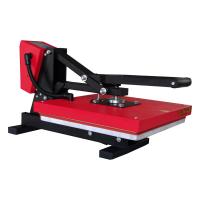 China Manual Heat Press Machine 38x38cm 40x50cm Customizable Size for T-Shirt Transfer for sale