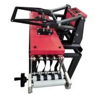 China Small Roll to Roll Heat Press Sublimation Machine 25x100cm for Polyester Lanyard Ribbon Transfer for sale