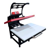 China Manual Heat Press Machine 80x100cm for T Shirt Printing Sublimation Transfer for sale
