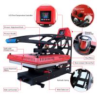 China 40x50cm Magnetic Heat Press Machine with Digital Temperature and Time Presets for Heat Transfer for sale