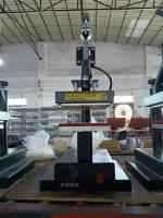 China Manual Shaking Head Heat Press Machine 15x15cm for Garment Logo Marking Equipment for sale
