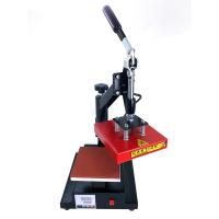 China Manual Shaking Head Heat Press Machine 15x15cm for Garment Logo Marking Equipment for sale