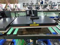 China Automatic 220V T-Shirt Sublimation Flat Heat Press Machine 38x38cm Electric Driven for sale
