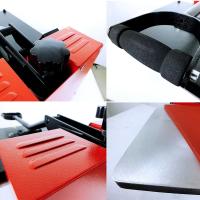 China Automatic 220V T-Shirt Sublimation Flat Heat Press Machine 38x38cm Electric Driven for sale