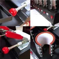 China 5 in 1 Automatic Electric Mug Heat Press Machine Digital Control 11oz 15oz Sublimation for sale