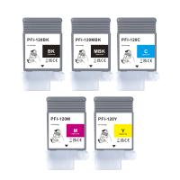 China Betcolor PFI-120 Premium Compatible 130ml Ink Cartridge for Canon IPF TM-200/300 Printers for sale