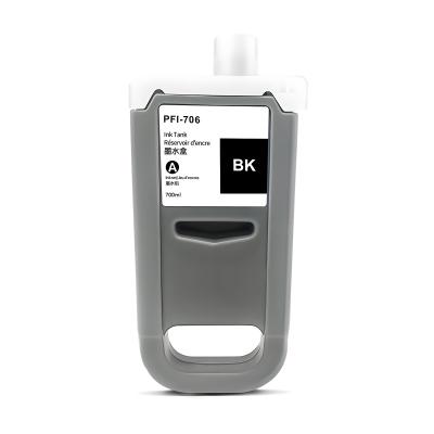 China Betcolor PF-706 Multi-Color Full Ink Cartridge 700ML Disposable Chip for Canon IPF8400 9400 9410 for sale