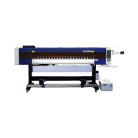 China 1.8m 4 Head UV Printer ADL-8194UV with I3200U1 4 Color W+V Printing for sale