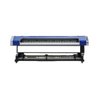 China 3.2M 2 Head 4 Color UV Printer with I3200U1 Printheads ADL-7322 for sale
