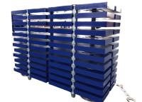 China Carbon Steel Frame Plate Heat Exchanger S19 S62 S121 Up to 200°C 25 bar for sale