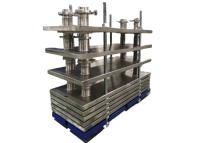 China Stainless Steel Plate Heat Exchanger Frame M3 M6 M10 Customizable for Industrial Use for sale