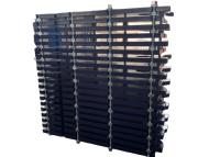 China Plate Heat Exchanger Frame 16-30mm Carbon Steel Custom Colors for AL Sondex APV GEA Tranter for sale