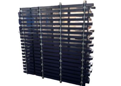 China Plate Heat Exchanger Frame 16-30mm Carbon Steel Custom Colors for AL Sondex APV GEA Tranter for sale