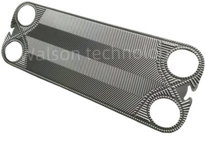 China SMO254 Plate Heat Exchanger Plate 0.5mm-0.8mm for Diluted Sulfuric Acid and Salt Solutions for sale