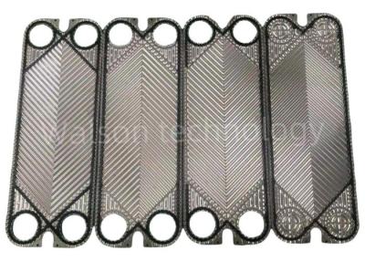 China Stainless Steel Heat Exchanger Plates SMo254 Easy Clean Chevron Pattern 0.5mm for sale