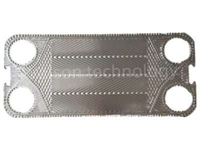 China Industrial Heat Exchanger Plates Stainless Steel 304 316 Titanium for Seawater Oil for sale