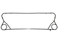 China Corrosion-Resistant Plate Heat Exchanger Gaskets Viton-G -5 to 180°C for sale