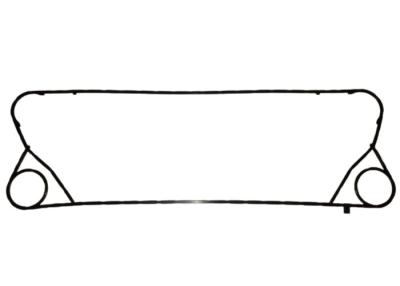 China Corrosion-Resistant Plate Heat Exchanger Gaskets Viton-G -5 to 180°C for sale