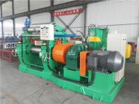 China PLC Controlled 560mm Roll Diameter Open Rubber Mixing Mill with 90kW Motor Power for sale