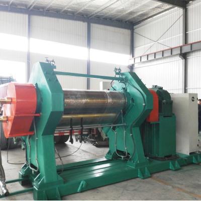 China Factory Direct Supply Two-roll Calender with Precision Rolling and Adjustable Nip Range for Rubber Products for sale