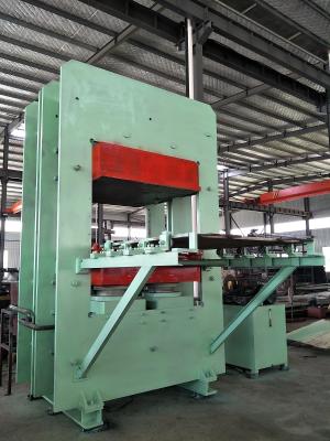 China 315t Total Pressure Rubber Vulcanizing Machine with 1200×1200mm Plate Size and Customizable Options for sale