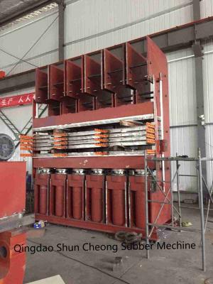 China Hydraulic Plate Vulcanizing Press Machine for Tyre Tread Retreading Repairing for sale