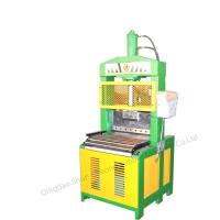 China Single Knife Hydraulic Rubber Bale Cutting Machine / Rubber Plastic Pipe Cutter for sale