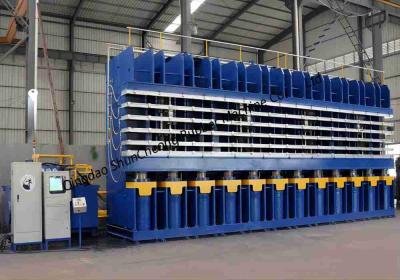 China Hot Press Plate Tire Tread Vulcanizing Machine / Rubber Processing Machine for sale