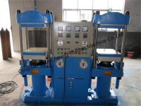 China Two Host's Rubber Plate Vulcanizing Machine/Duplex Curing Press for sale