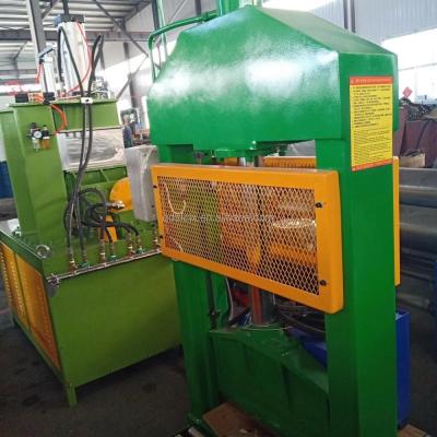 China Rubber Sheet Bale Cutting Machine With Feeding Raceway for sale