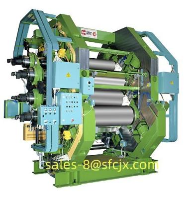 China Customizable Rubber Calender Machine with PLC Control System Electric Heating and Automatic Operation for Precision Rubber Sheet Production for sale