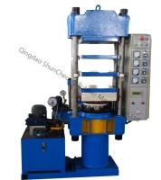 China Four Column Rubber Vulcanizing Press with PLC Control for Industrial Rubber Molding for sale