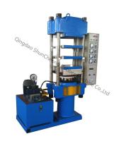 China Four Column Rubber Vulcanizing Press with PLC Control for Industrial Rubber Molding for sale