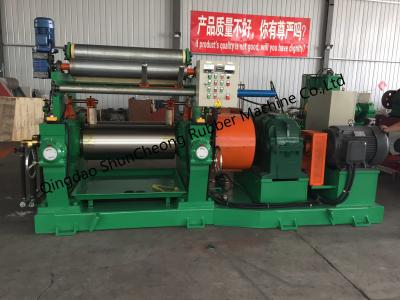 China 16 Inch Rubber Compound Mixing Mill / Rubber Mixer With Two Roll for sale
