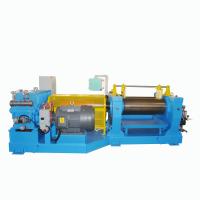 China Two Roll Rubber Mixing Mill PLC Controlled 24.26m/min Front Roller Speed for sale