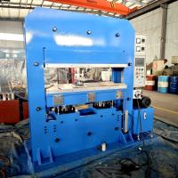 China Frame Type Hydraulic Hot Press for Rubber Vulcanization with 16.5KW Motor Power 800mm Piston Stroke and 8.00MN Total Pressure for sale