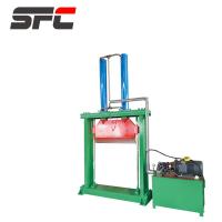 China SFC XQL-125 CE Compact Rubber Bale Cutter High Efficiency For Natural Rubber Blocks Easy Operate for sale