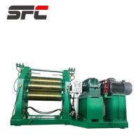 China CE Certified SFC XY-3-1400 1400mm 3-Roll Calender Fully Automatic PLC Control for Rubber/Plastic Sheet Rolling for sale