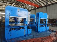 China High-Efficiency Electric Heating Two-Way Sliding Mold Rubber Vulcanizing Press Machine for sale