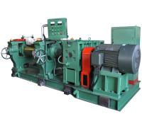 China CE Certified SFC XK-450 Two Roll Open Mill 400mm PLC Control For High Precision Mixing for sale