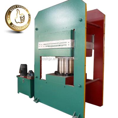 China CE Certified ISO9001 PLC Control Hydraulic Rubber Vulcanizing Press Machine for Plate Vulcanization for sale