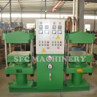 China PLC Full Automatic Twin Vulcanizing Press with 650x650 Dual Chamber and Advanced PLC Control System for sale