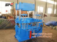 China 2RT Rubber Vulcanizing Press with Pull-Push Device, Dual-Layer Hot Plate, and PLC Control for sale